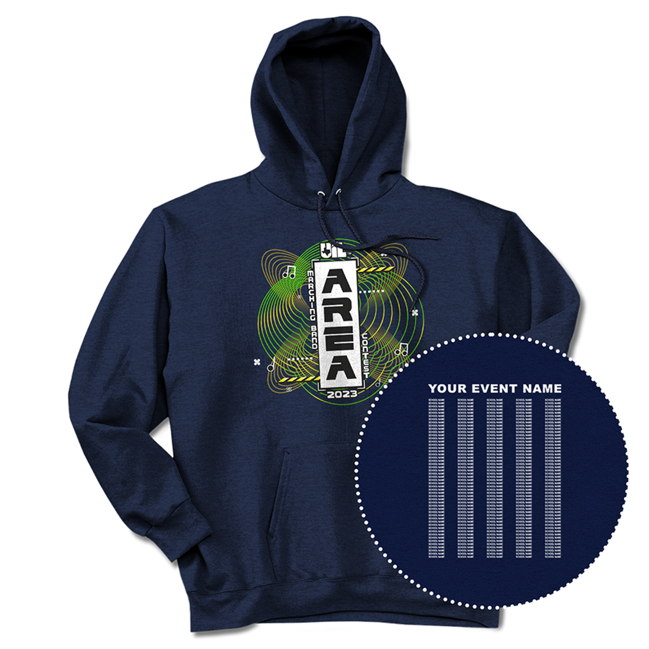 UIL 2023 Area Marching Contest Hoodie UIL 2023 Area Marching Contest Hoodie