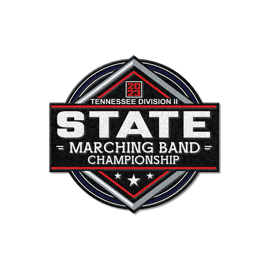 2023 Tennessee Division II State Marching Band Championship Patch