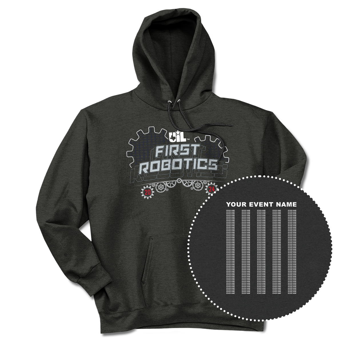 2024 UIL First - FTC Robotics Hoodie