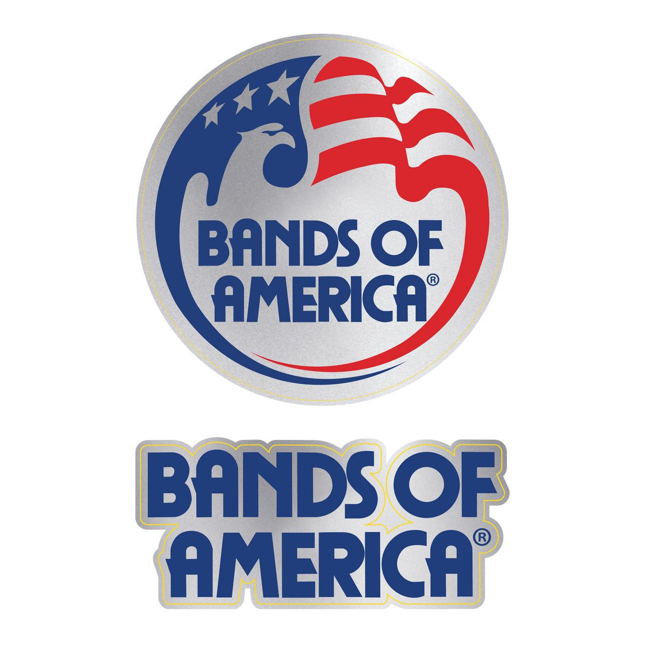 BOA Logo Sticker Sheet - Bands of America/Music for All Online Store