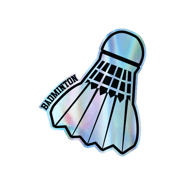 Badminton Sticker - UIL Online Store