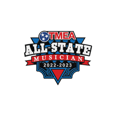 2022-2023 TMEA (Tennessee) All-State Patch