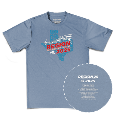 2025 UIL Region Marching Performance T-Shirt