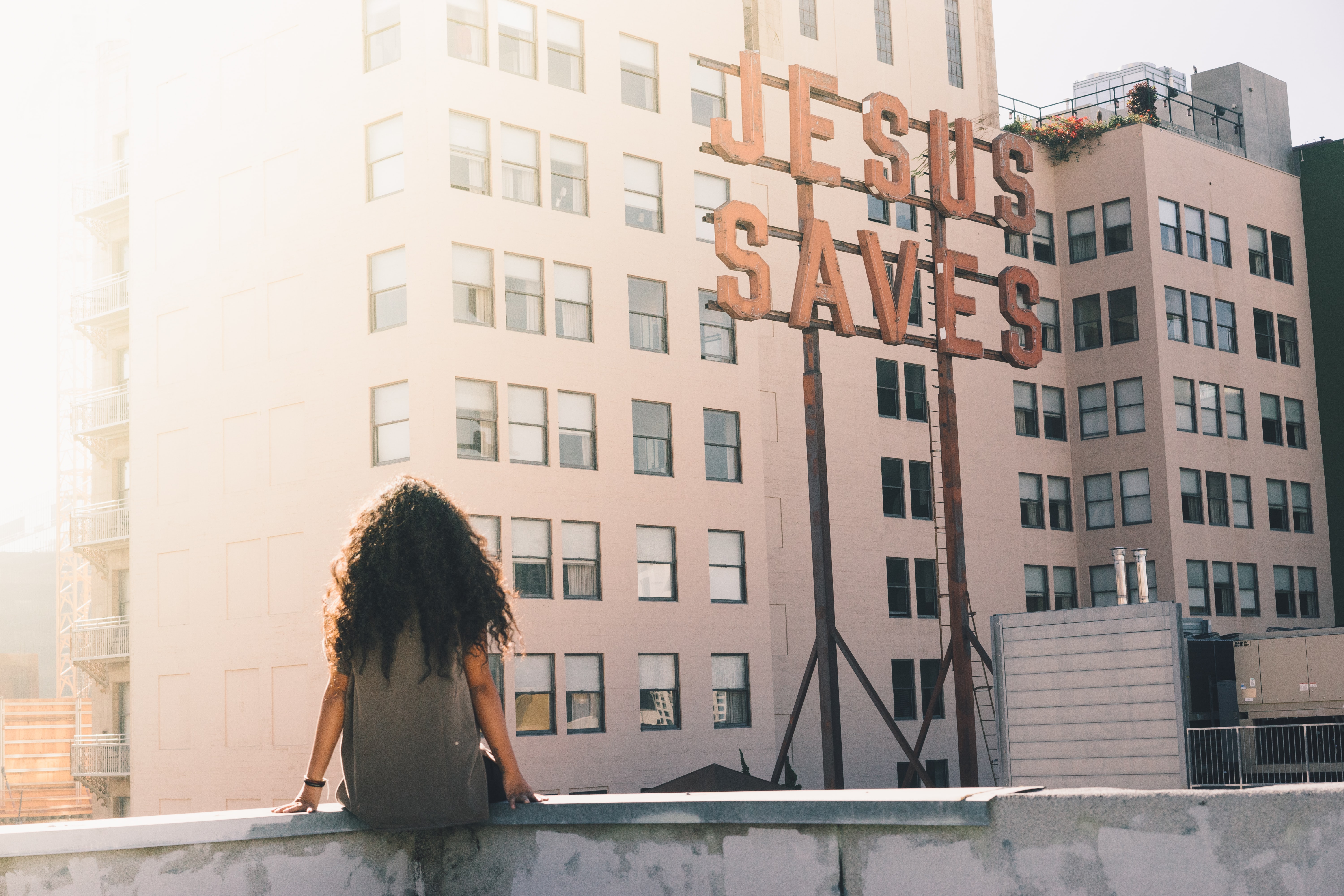The Story Behind The Sign - Jesus Saves - Bradley Kellie