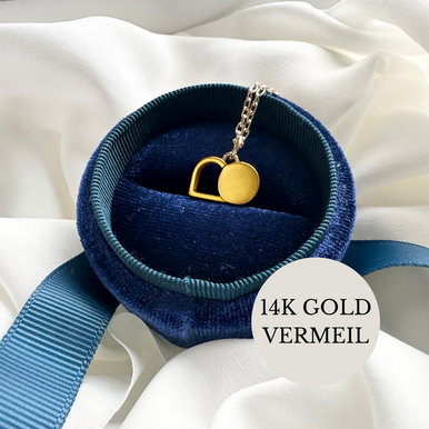 Modern Empty Tomb Pendant in Gold | Bradley Kellie