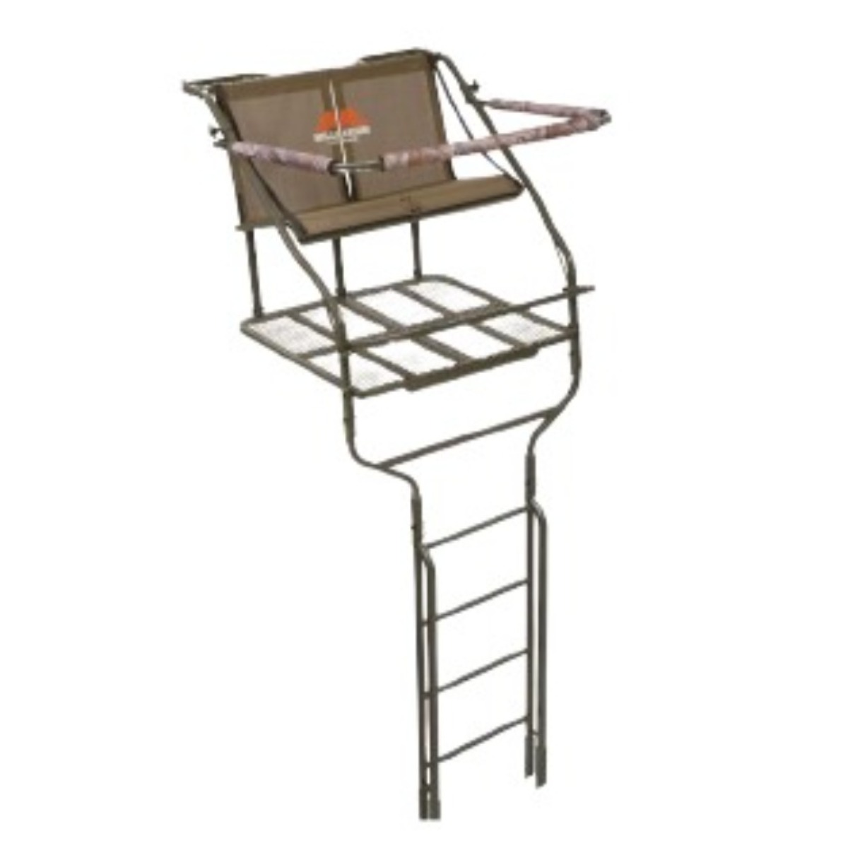 MILLENNIUM TREESTAND DOUBLE LADDER STAND 18FT W/ SAFE-LINK 35FT SAFETY LINE