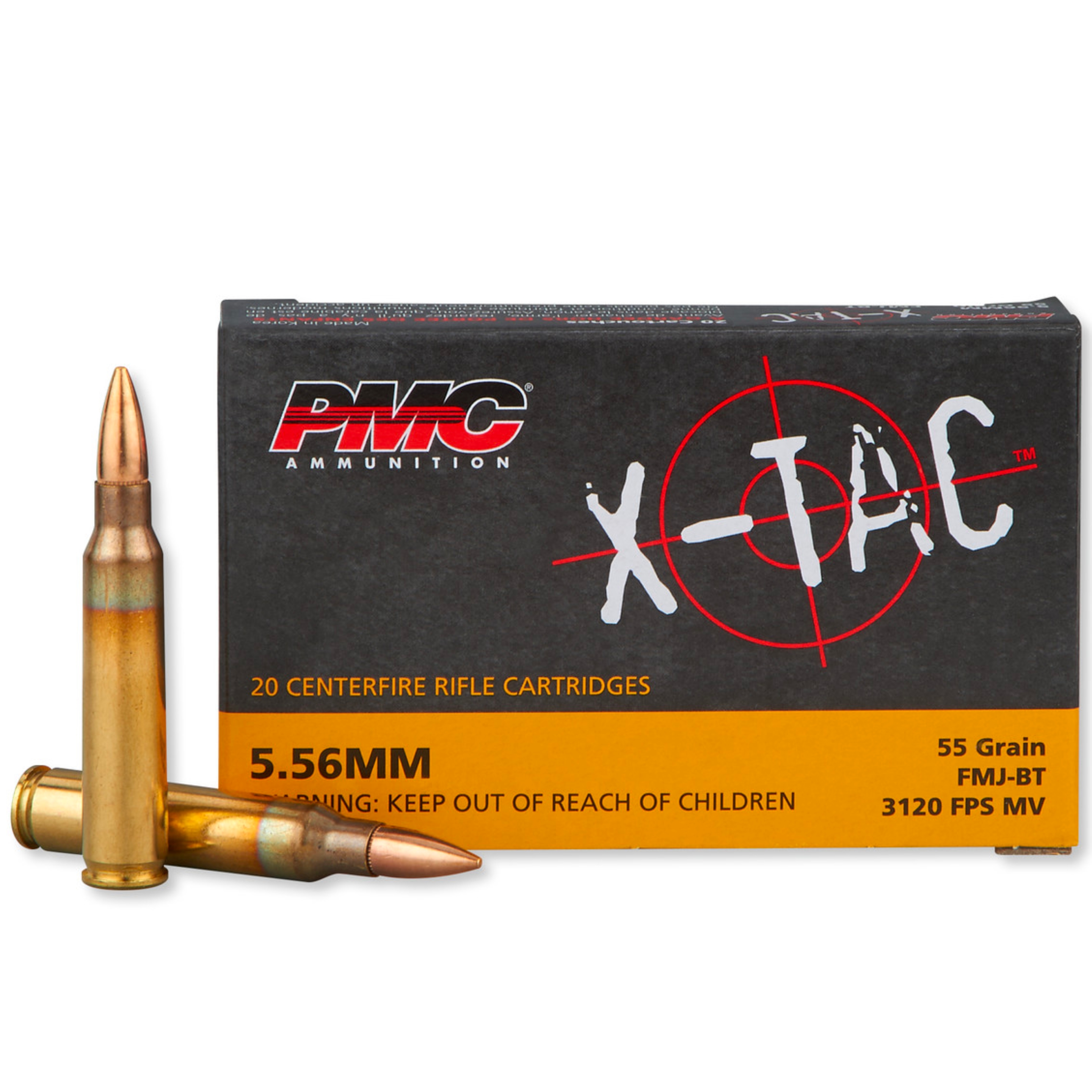 PMC X-TAC TARGET 5.56NATO 55GR FMJ 20RDS - Winter Timber Outdoors