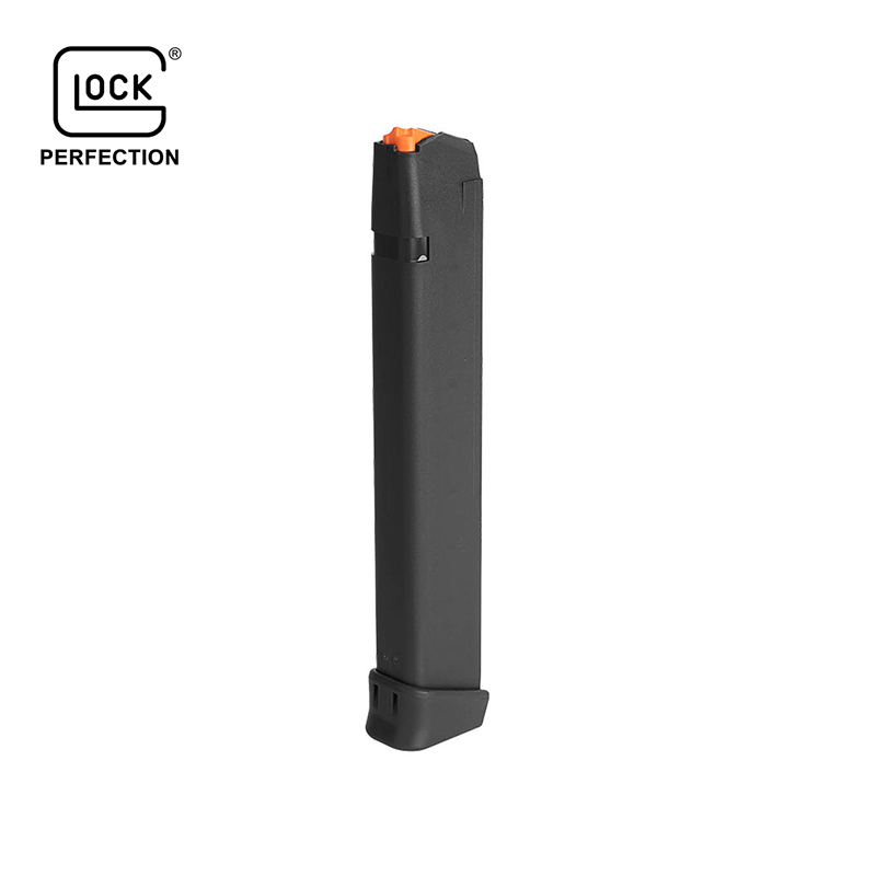 GLOCK G17/34 MAGAZINE 9MM 33RD W/ORANGE FOLLOWER - Winter Timber Outdoors
