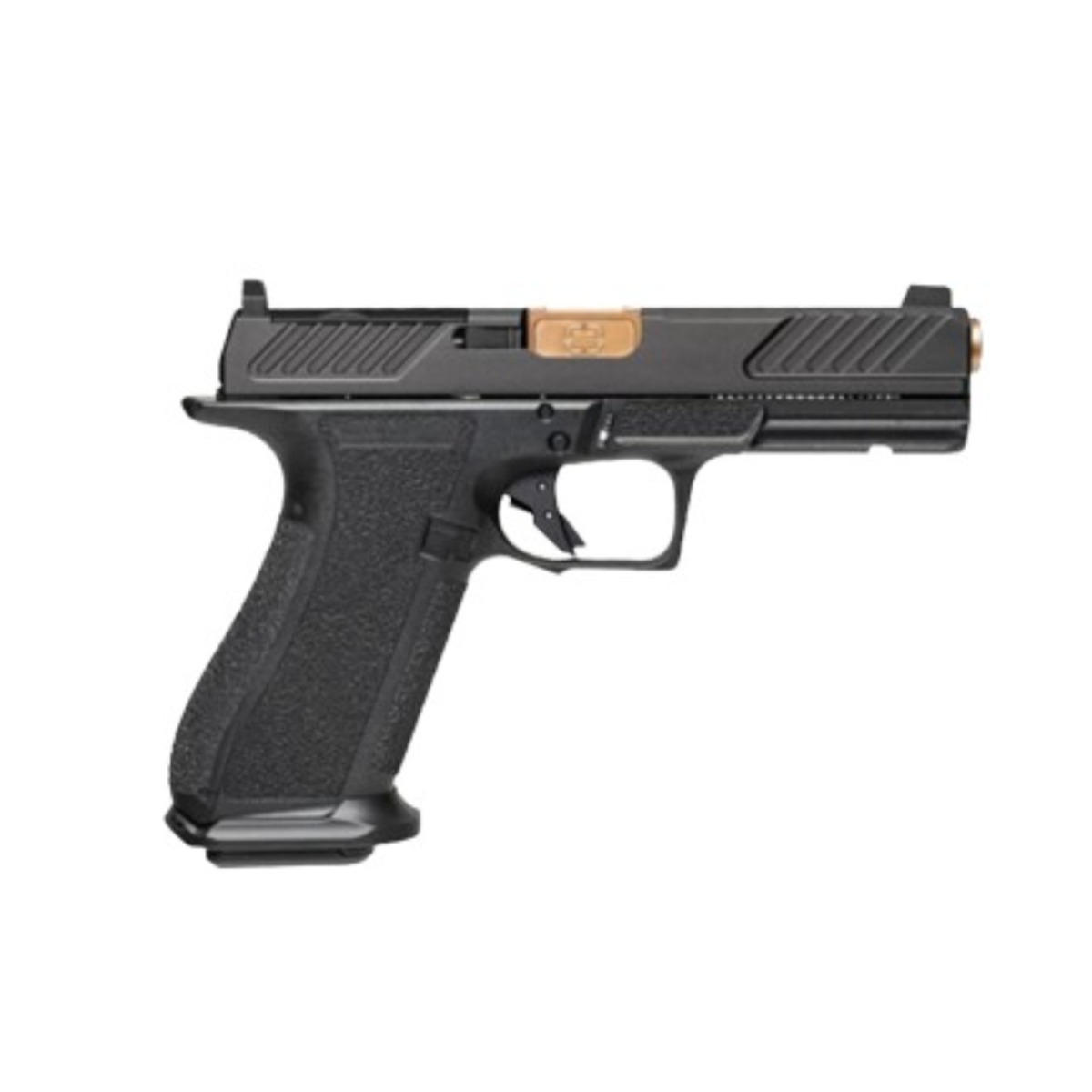 SHADOW SYSTEMS COMBAT DR920 9MM PISTOL SEMI-AUTO 4.5IN BLACK/BRONZE FP ...
