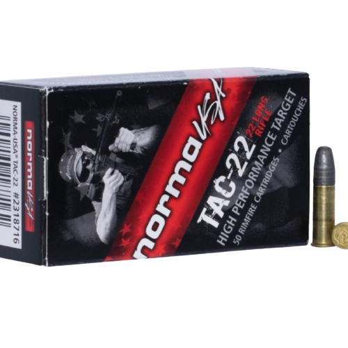NORMA TAC-22 TARGET 22LR 40GR LRN 50RDS - Winter Timber Outdoors