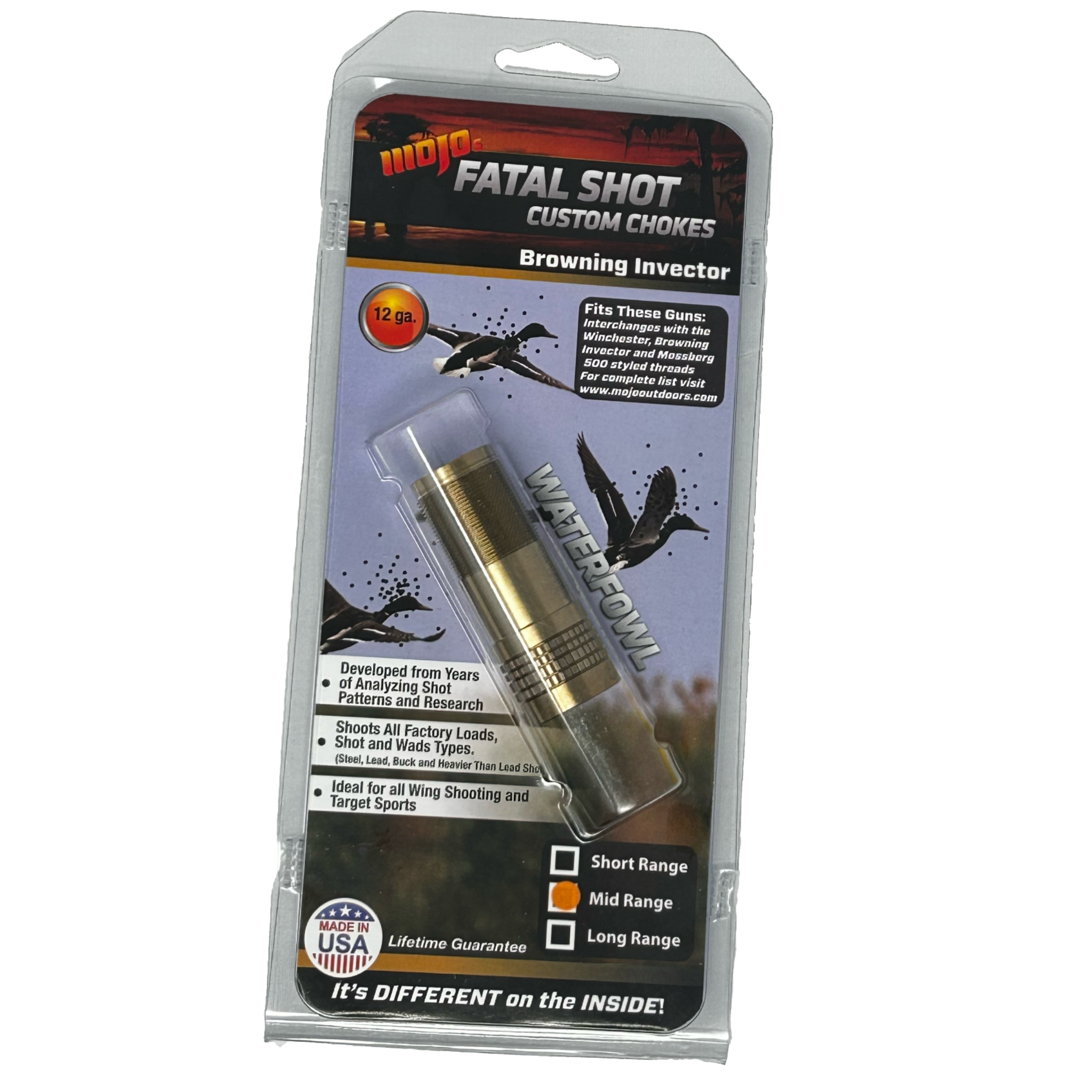 MOJO BROWNING INVECTOR CHOKE TUBE 12GA STEEL MID - Winter Timber Outdoors