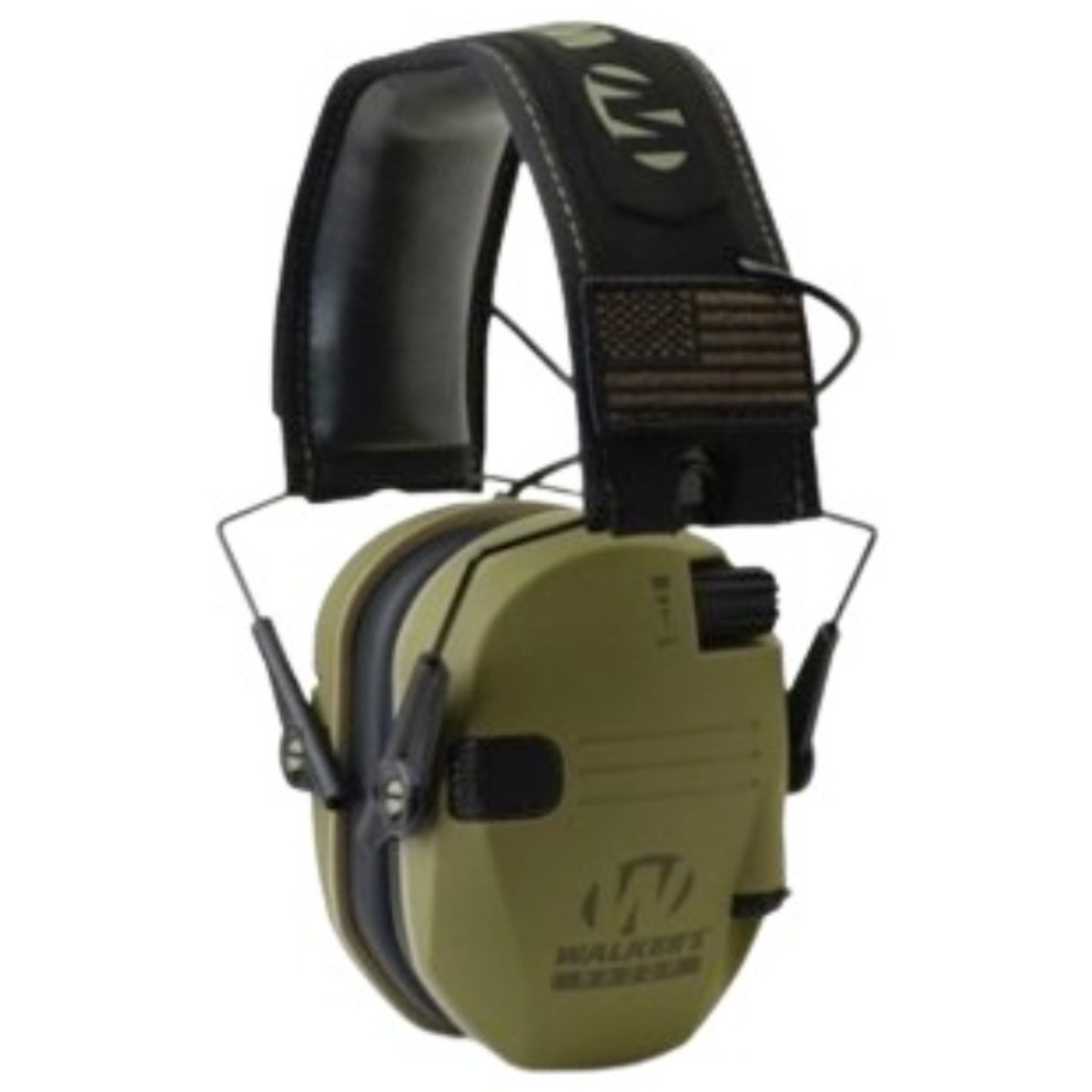 WALKERS RAZOR SLIM ELECTRONIC EARMUFF OD GREEN PATRIOT - Winter Timber ...