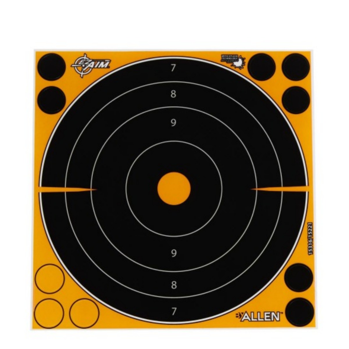 ALLEN AIM ADHESIVE SPLASH TARGET 8X8 30PK - Winter Timber Outdoors