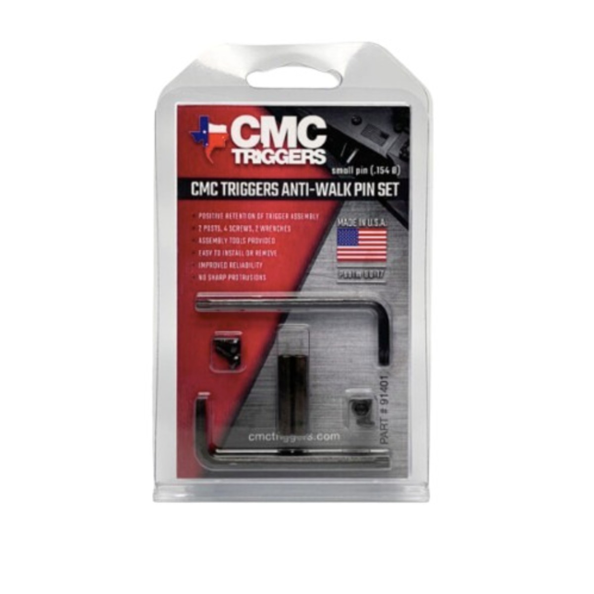 CMC TRIGGERS AR15/AR10 ANTI-WALK PIN SET LARGE DIA - Winter Timber Outdoors