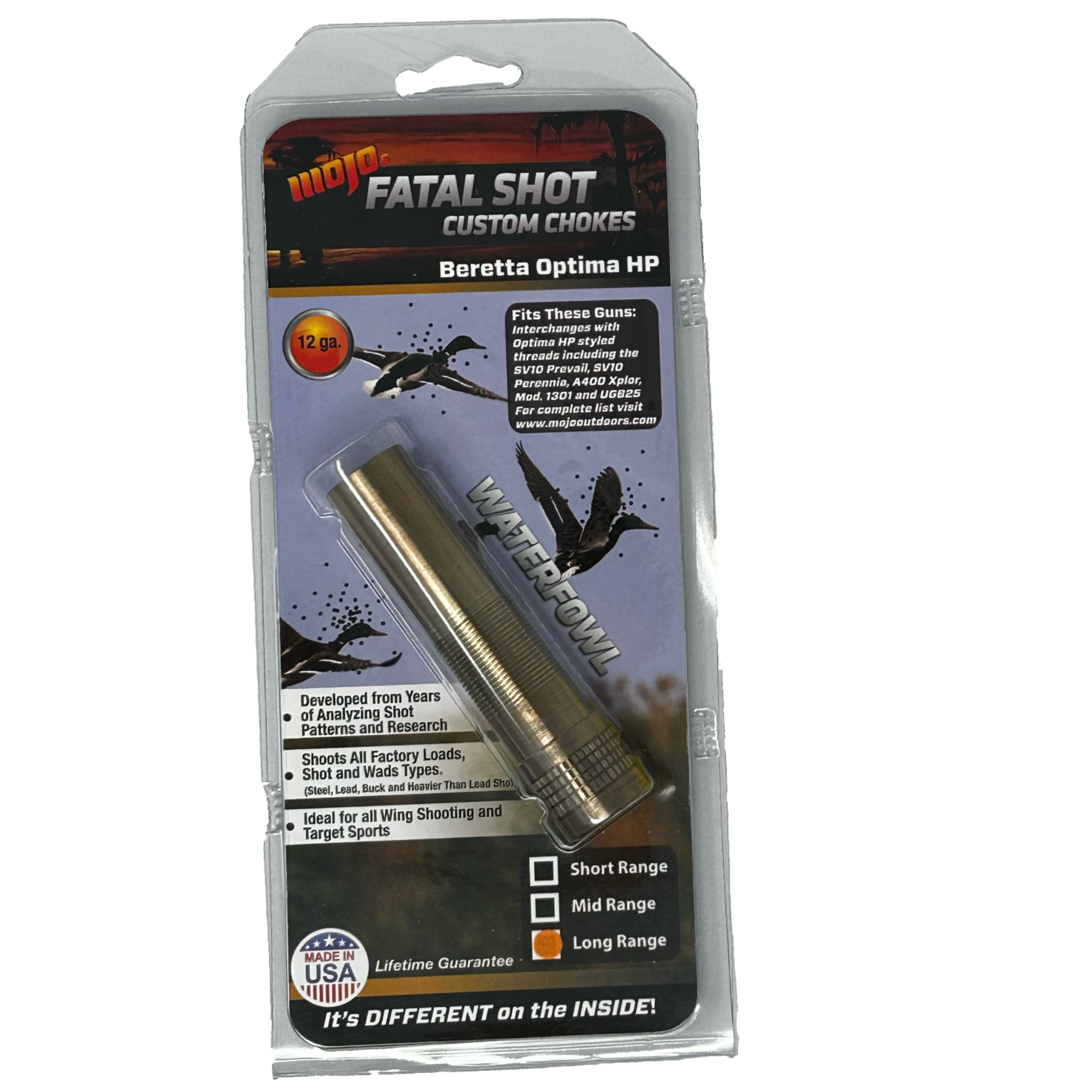 MOJO BERETTA OPTIMA HP 12GA CHOKE TUBE LONG RANGE - Winter Timber Outdoors