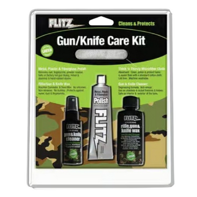 FLITZ 1.76OZ RAG 1.7oz GUN/KNIFE WAX AND CLEANER - Winter Timber Outdoors