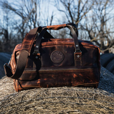 HERITAGE LEATHER WEEKENDER DUFFEL - Winter Timber Outdoors