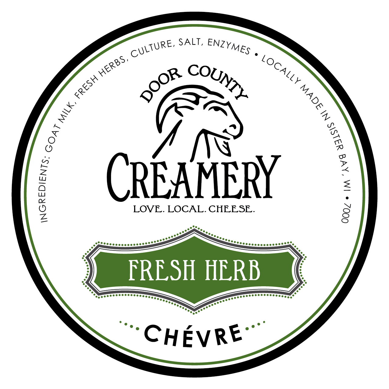 Fresh Herb Chèvre - Door County Creamery