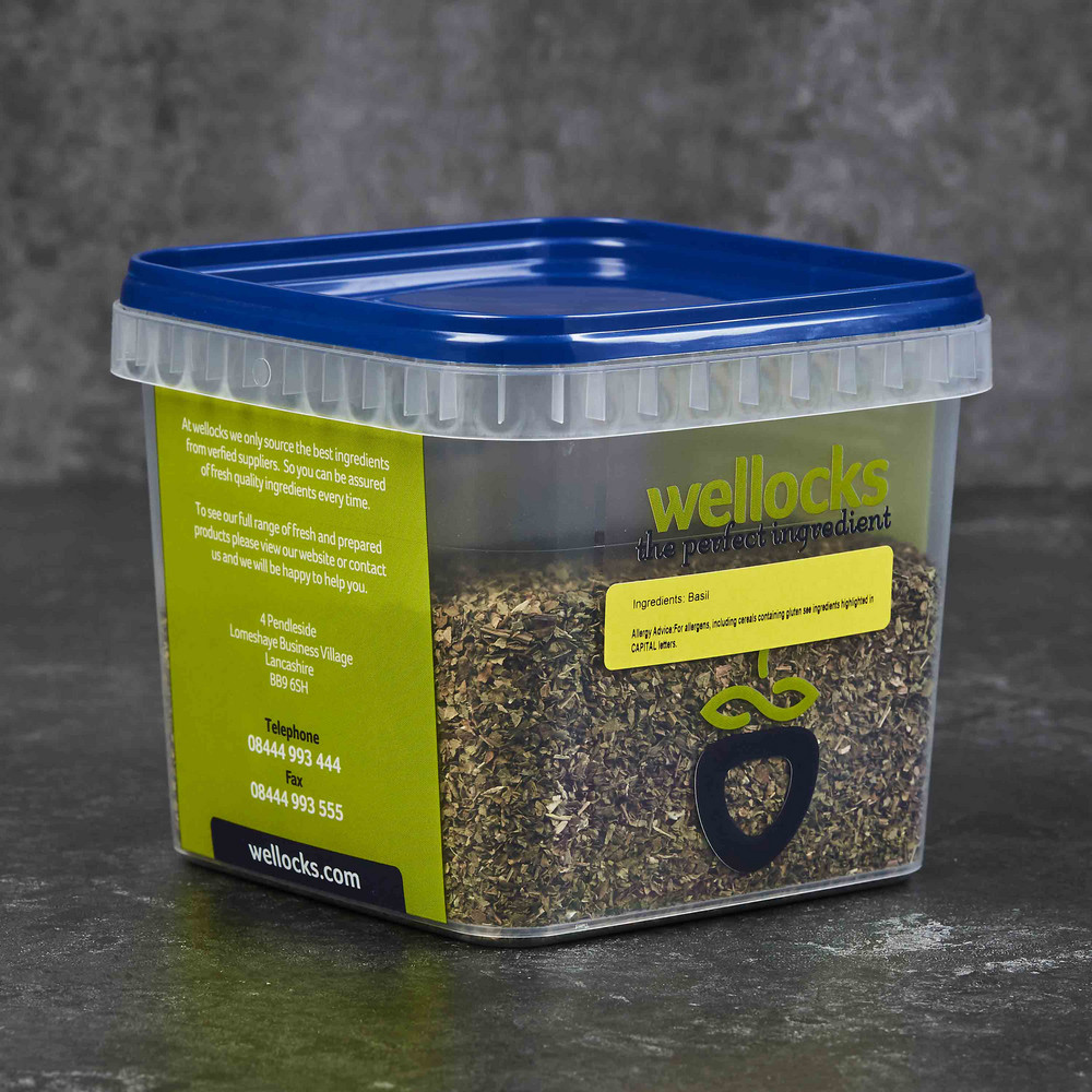 Dried Basil (AF, 125g) - Wellocks Online Ordering