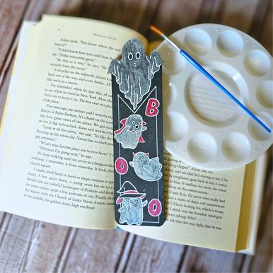 Boo Ghost Bookmark
