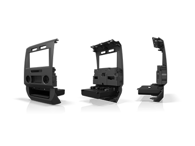 MAESTRO FTR1 DASH KIT AND T-HARNESS FOR NEWER FORD TRUCKS WITH 4.3 ...