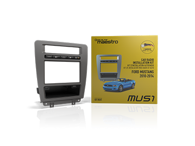 MUS1 DASH KIT AND T HARNESS FOR 2010-2014 FORD MUSTANG WITHOUT ...