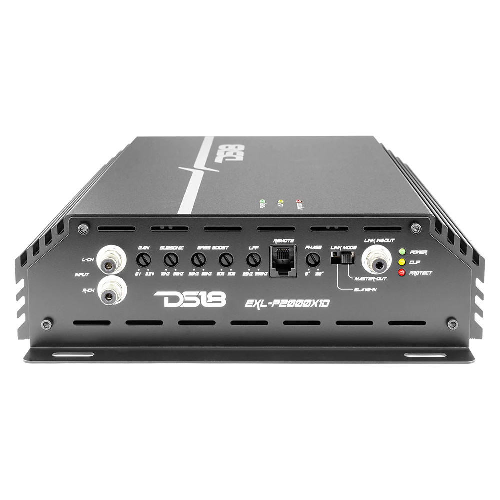 DS18 EXL SERIES 2000W MONO BLOCK CLASS D AMPLIFIER 1 OHM STABLE - MADE ...