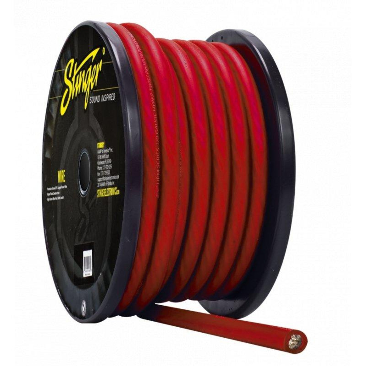 PRO 1/0ga Translucent Red 50ft Roll - Team Marketing Group, LLC
