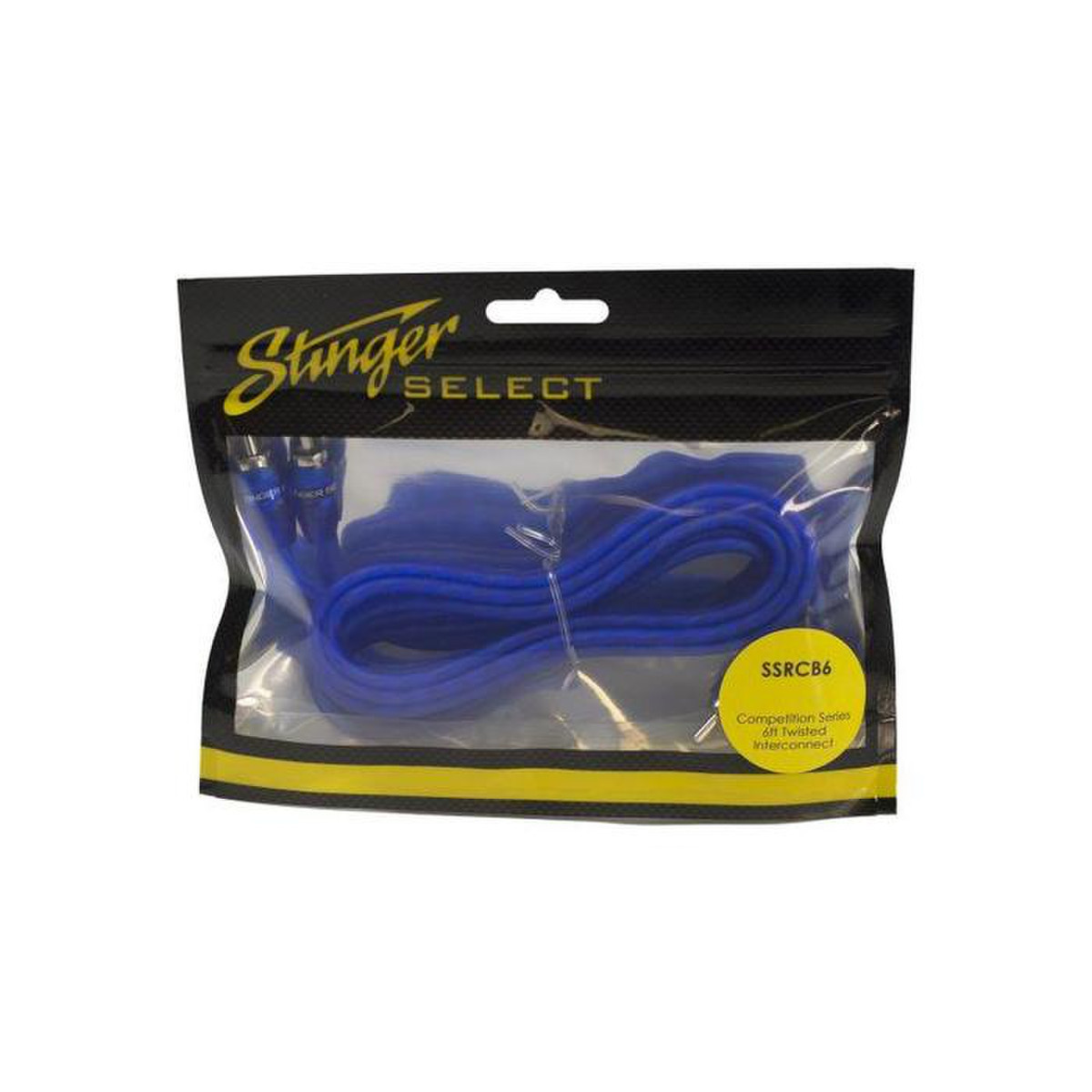 6FT BLUE COMP SERIES TWISTED RCA - Team Marketing Group, LLC