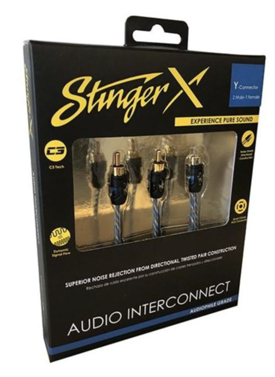 STINGER X1 SERIES 2 MALE 1 FEMALE Y PREMIUM DIRECTIONAL OFC COPPER RCA ...