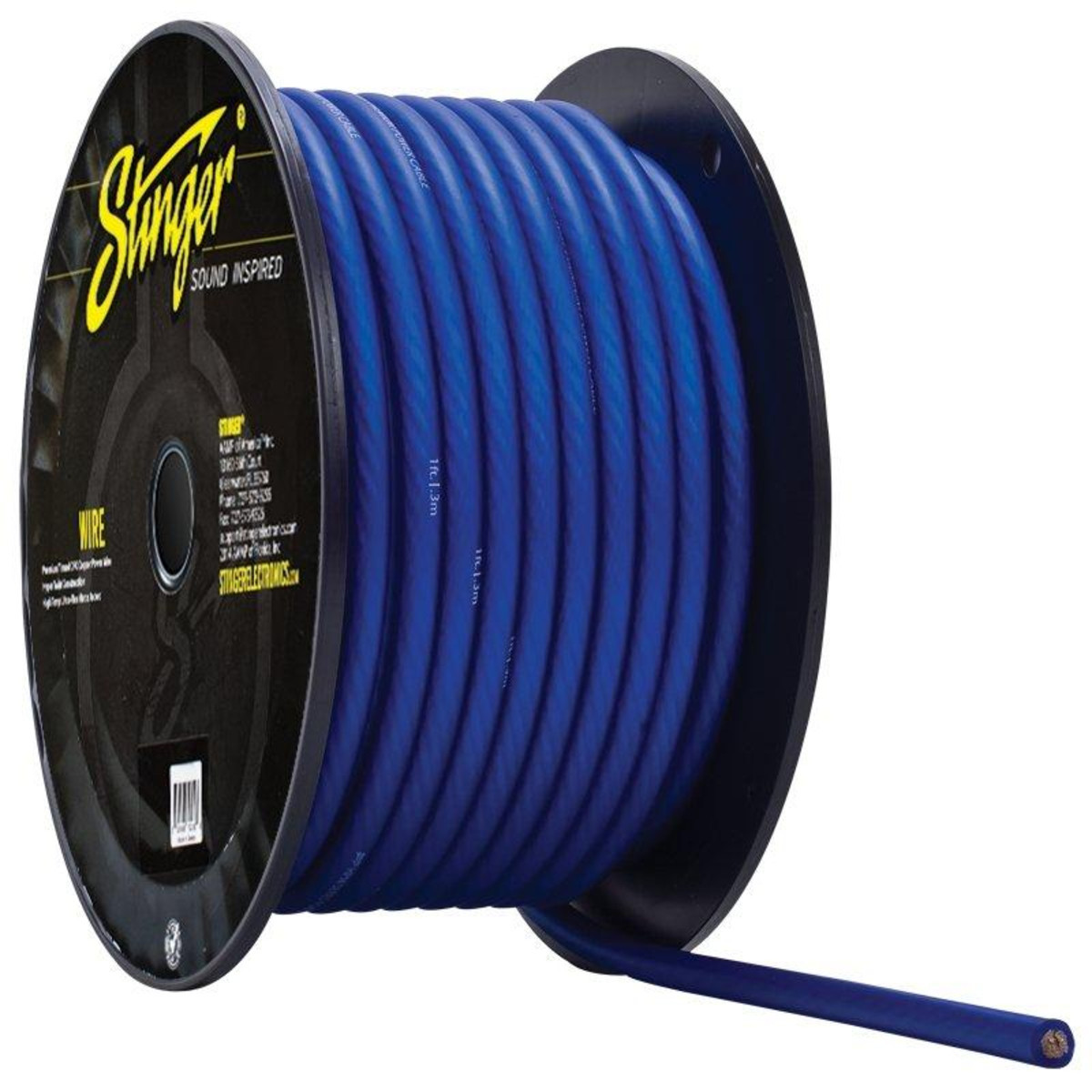 STINGER HPM 4ga Matte Blue Hyper-Flex 100ft Roll - Team Marketing Group ...