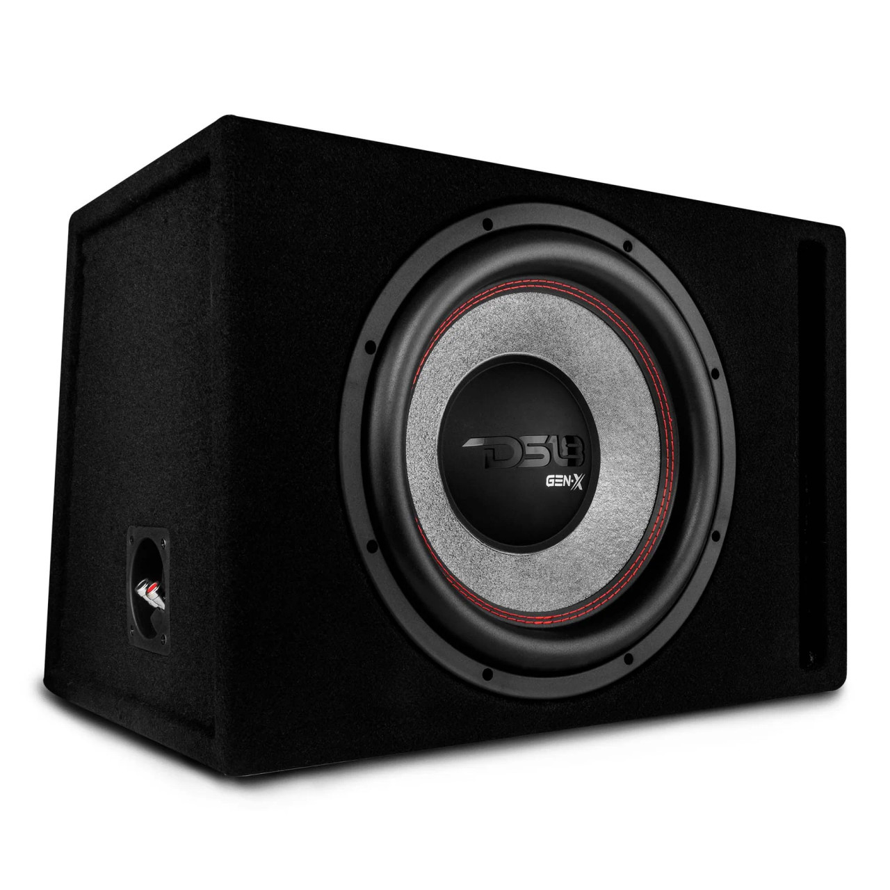DS18 GENESIS SERIES SINGLE 12" LOADED SUBWOOFER VENTED ENCLOSURE - 450W ...