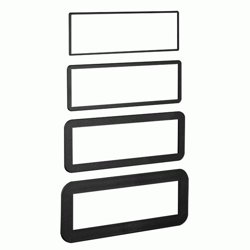 4 PK DIN TRIM RINGS - Team Marketing Group, LLC