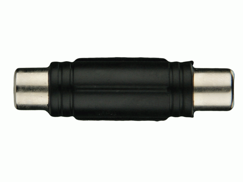 RCA Barrel Connector Female Nickel - Package of 50 Pieces - Team ...