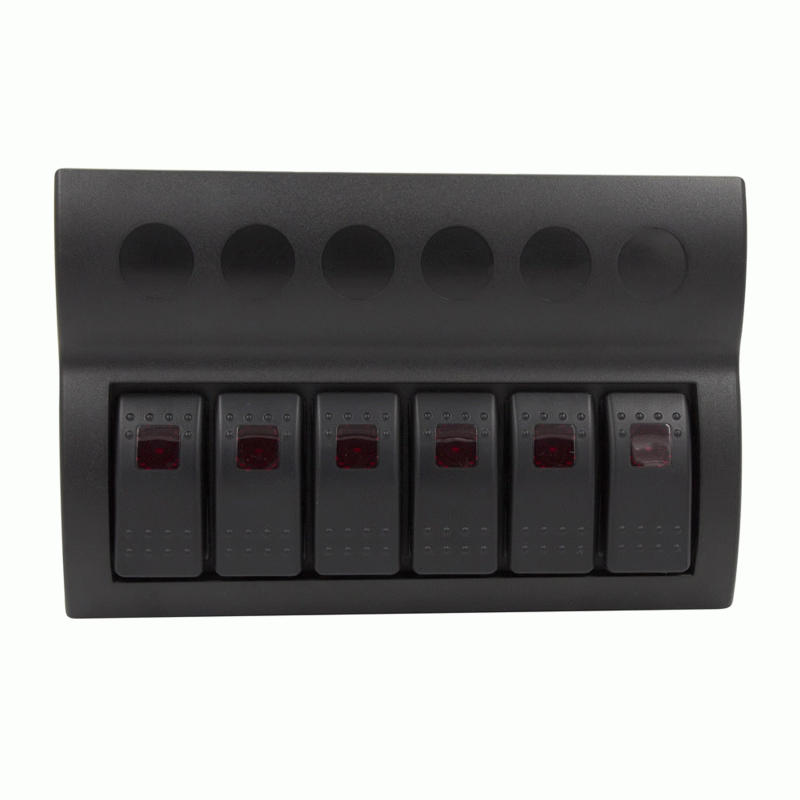 Panel Switches - 6 Switch Panel - Each - Team Marketing Group, LLC