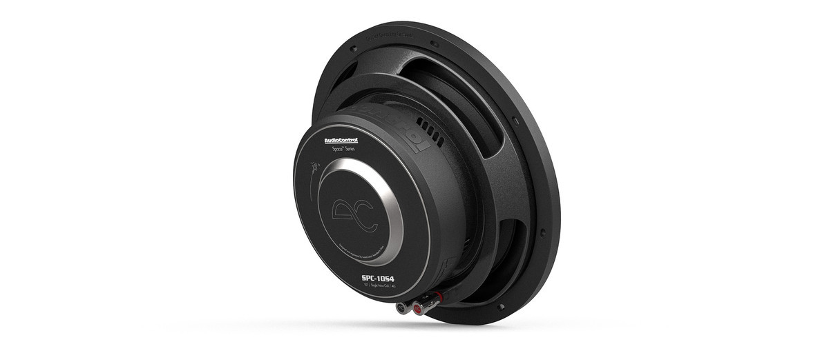 AUDIOCONTROL Space Series 10" Single 4 Ohm Low Profile Subwoofer - Team ...