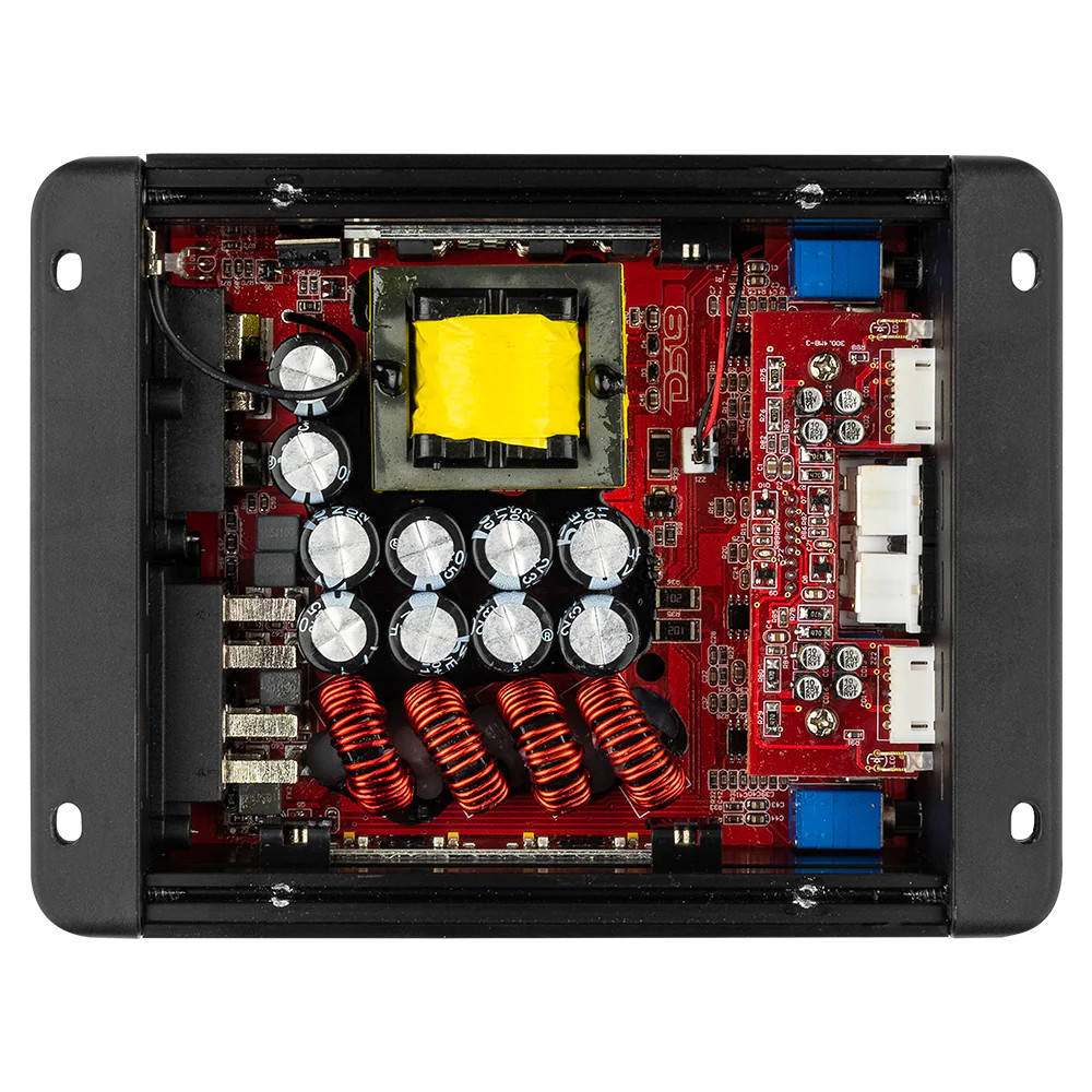 DS18 ION Compact Full-Range Class D 4-Channel Amplifier 4 x 150 Watts ...