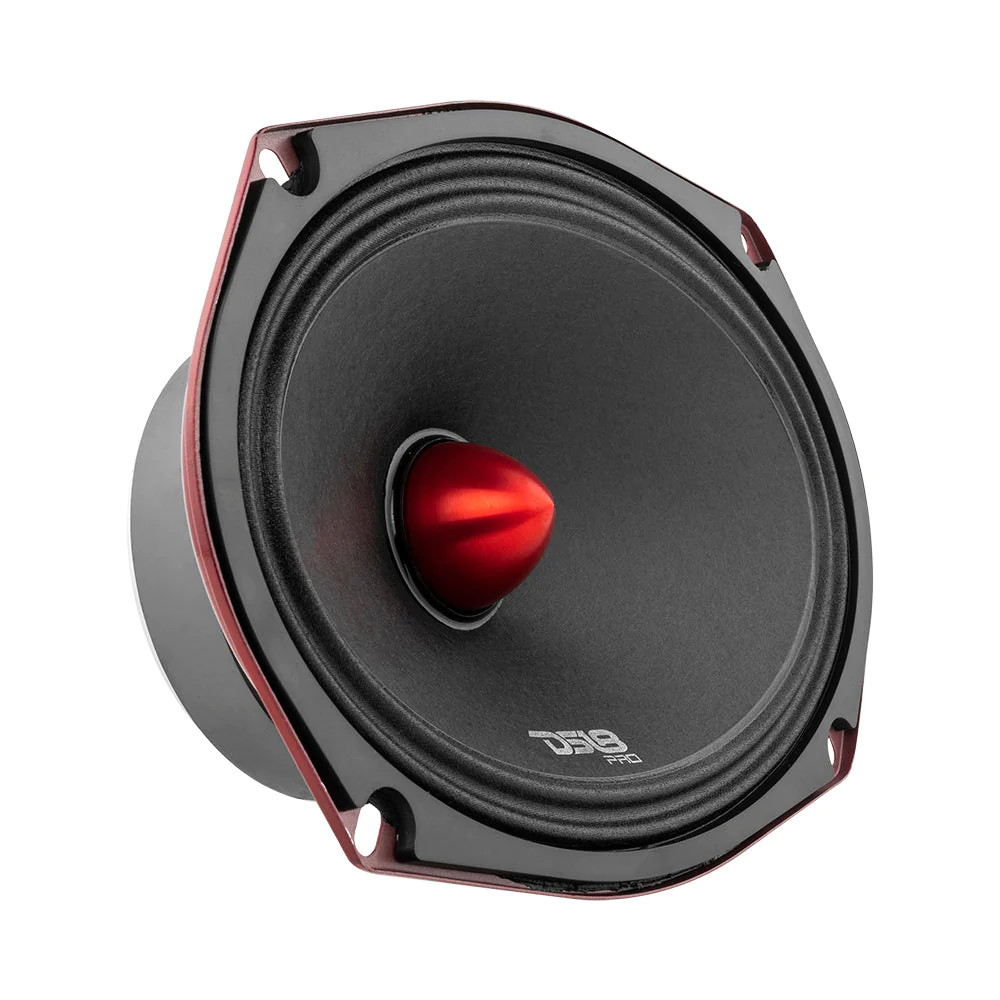 DS18 PRO 6X9" MIDRANGE LOUDSPEAKER WITH BULLET 700W 8 OHM WITH GRILL ...