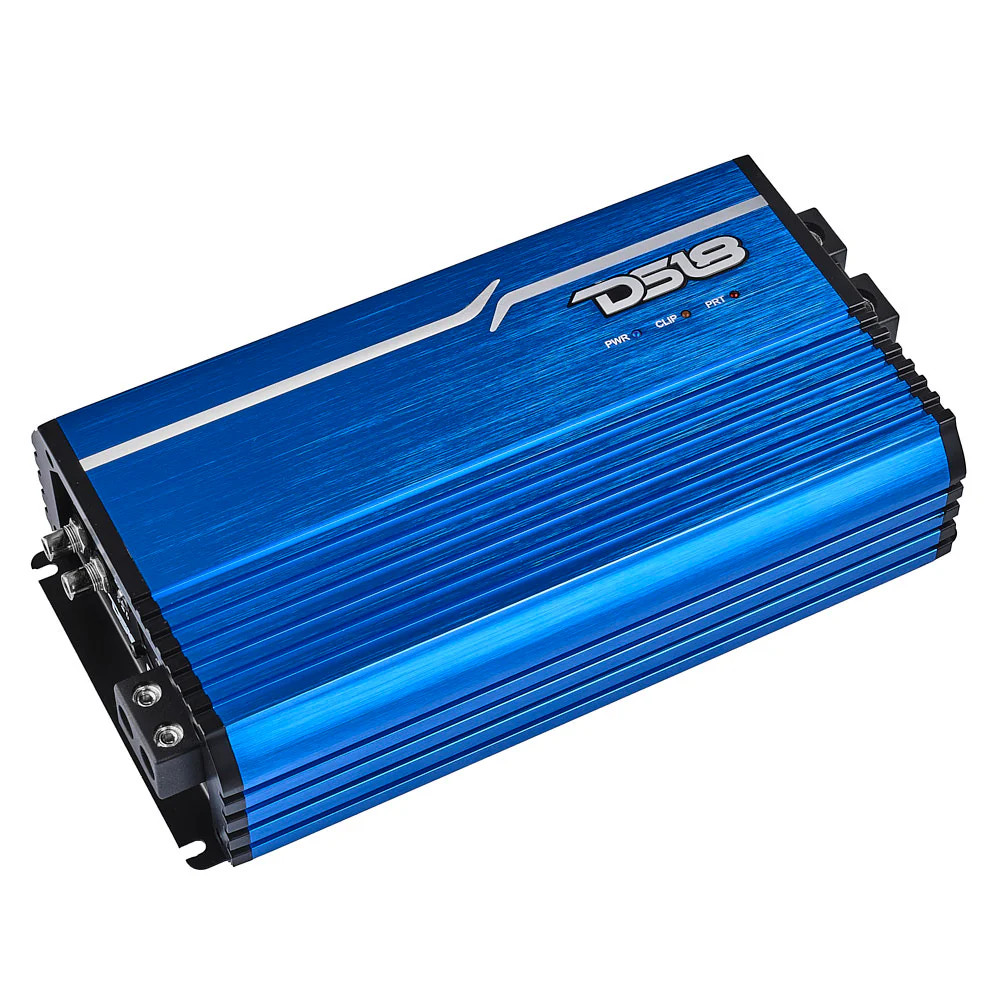DS18 FRP Compact Full-Range Class D 1-Channel Amplifier 3,500 Watts Rms ...