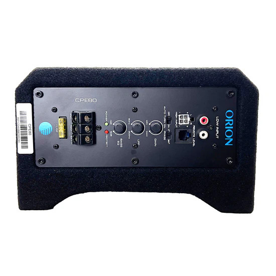ORION 8" Active Down Firing 200W RMS / 800W MAX Loaded Enclosure - Team ...