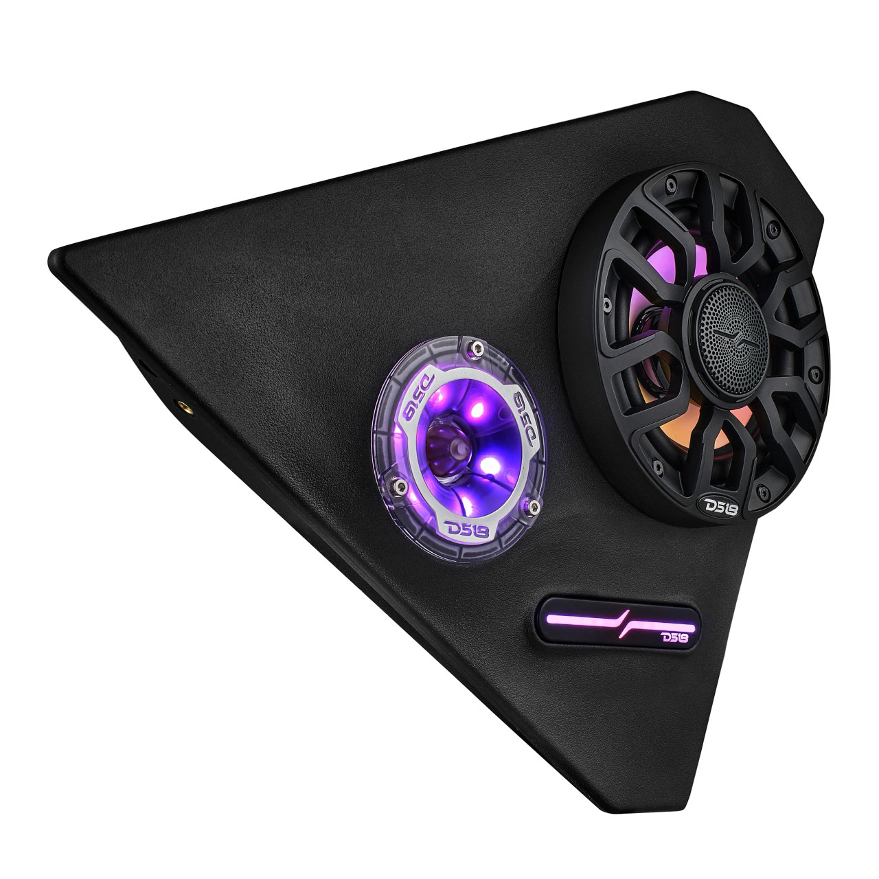 Polaris Slingshot Front Kick Panel Speaker Pods Loaded | 2 x NXL-IQ6/BK ...