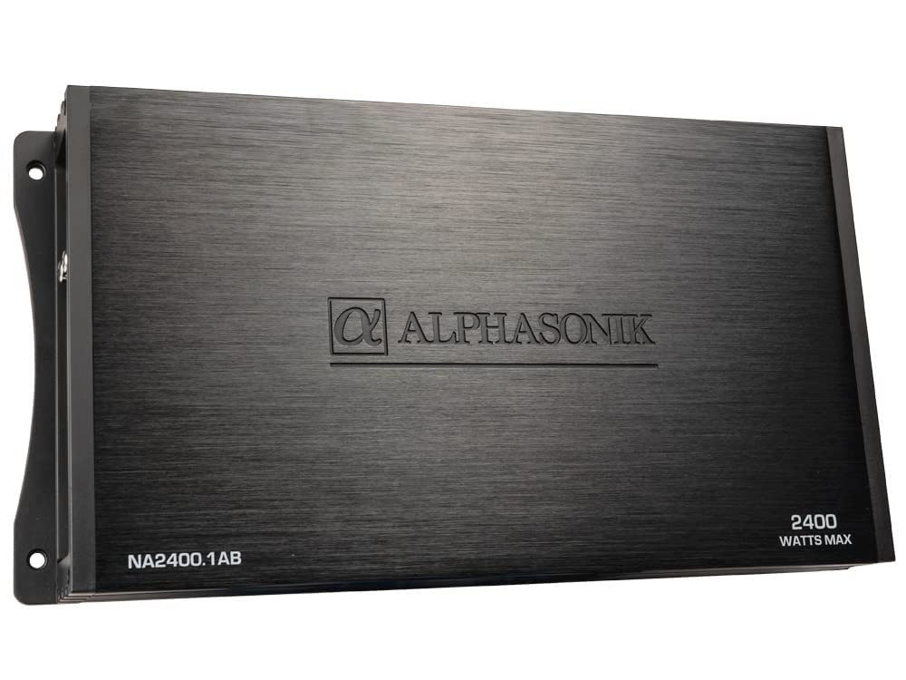 ALPHASONIK 2,400 Watts NEURON Series Monoblock Class-AB Amplifier ...