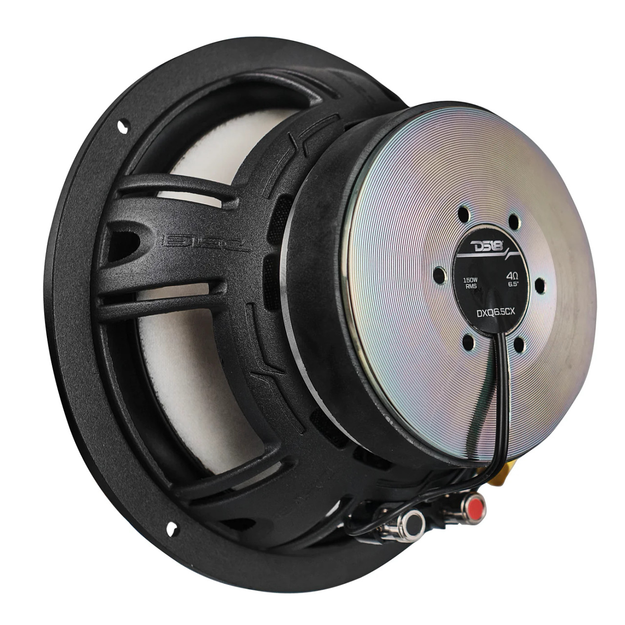 DS18 HIGH FIDELITY SOUND QUALITY 6.5" 2 WAY COAXIAL SPEAKER WITH BAMBOO ...
