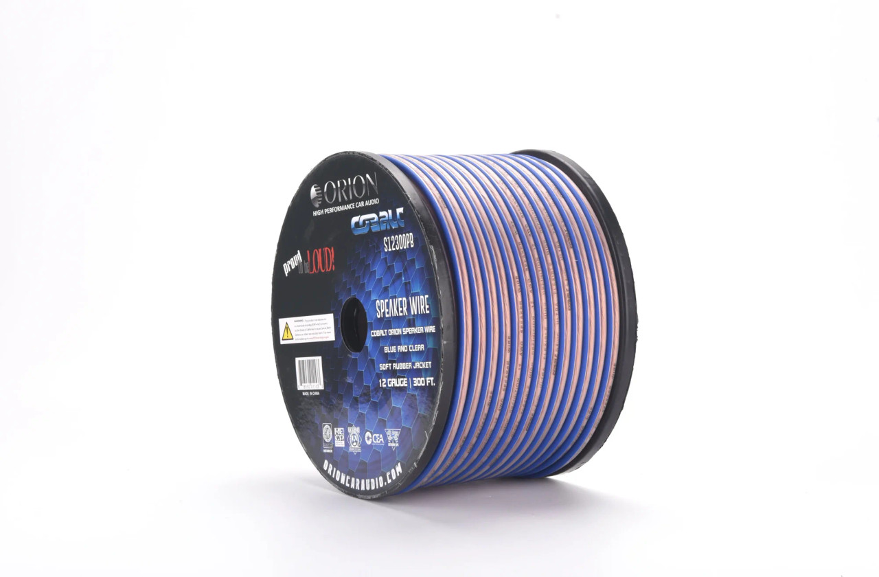 ORION 12-GAUGE SPEAKER WIRE 300FT CCA WIRE ROLL - Team Marketing Group, LLC