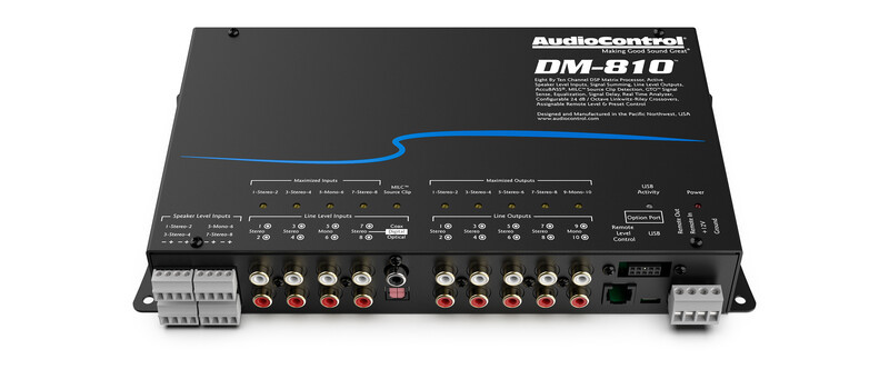 AUDIOCONTROL DM-810 Matrix DSP 8in/10out - Team Marketing Group, LLC
