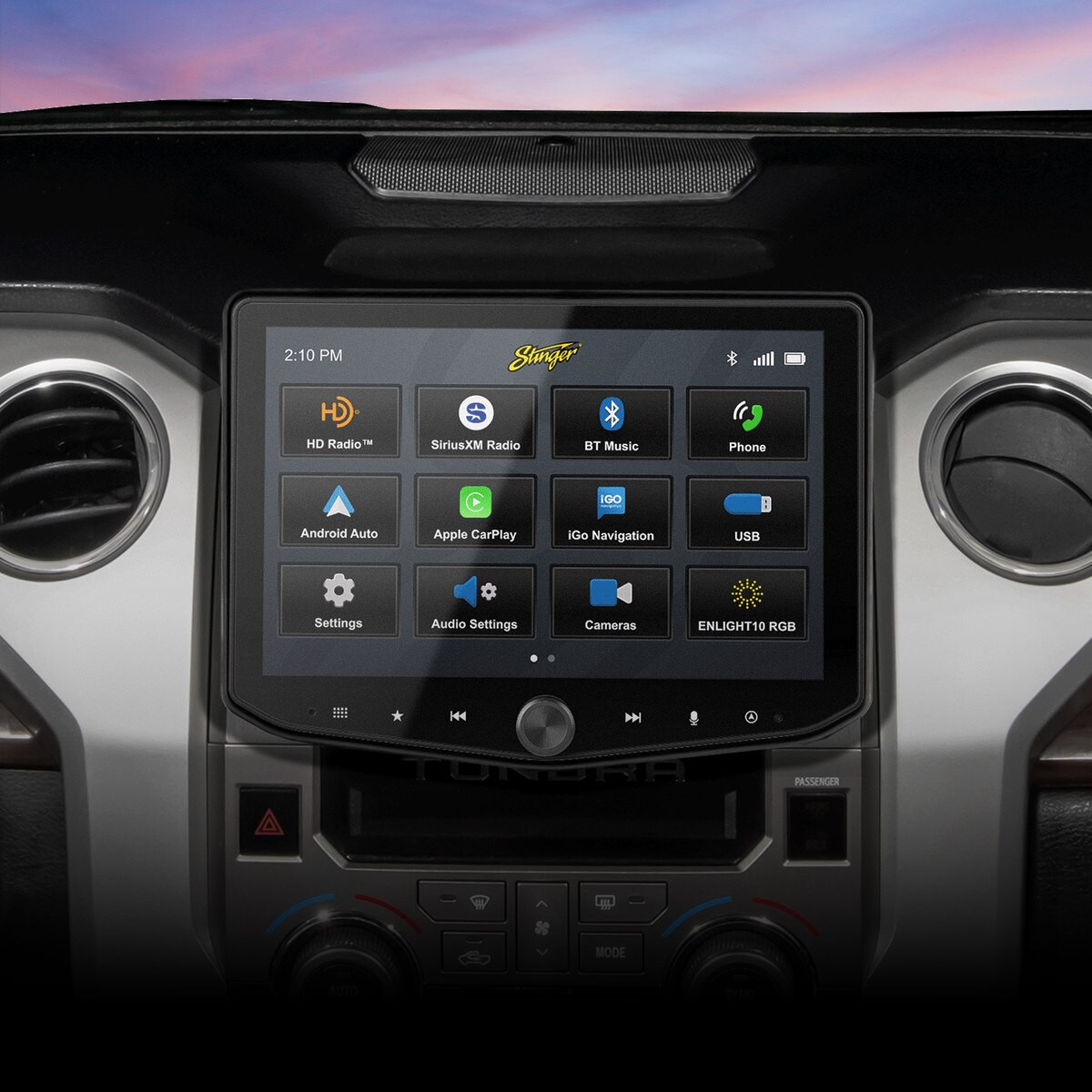STINGER HORIZON 10.1-inch FLOATING MULTIMEDIA INFOTAINMENT DISPLAY ...