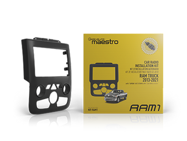 RAM1 DASH KIT AND T HARNESS FOR 2013-18 RAM PICKUP WITH NAVIGATION ...