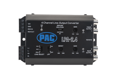 PAC 4CH LOCPRO ADVANCED LINE OUTPUT CONVERTER - Team Marketing Group, LLC