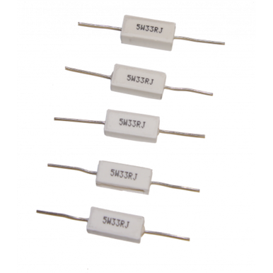 33 ohm resistor pack (5 pcs) Sandstone, axial resistors - Team ...