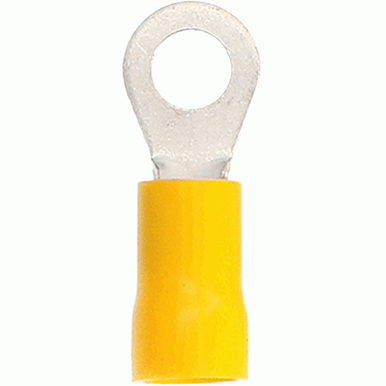 Yellow Vinyl Ring Terminal 12-10 Gauge #10 Package of 100 - Team ...